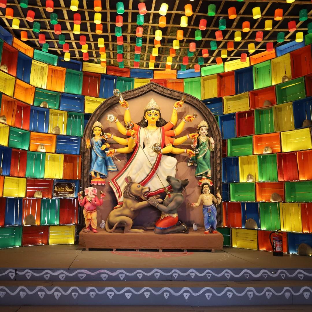 Contest between West Bengal Housing Societies during Durga Puja 2025 ...